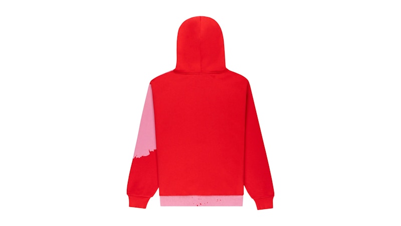 Sp5der Nocturnal Zip Hoodie Red - SS25 - US