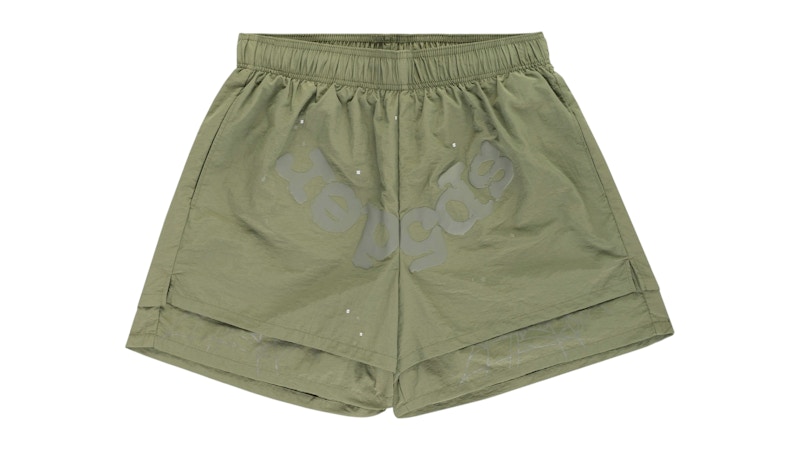 Sp5der OG Web Double Layer Short Sage Men's - SS25 - US