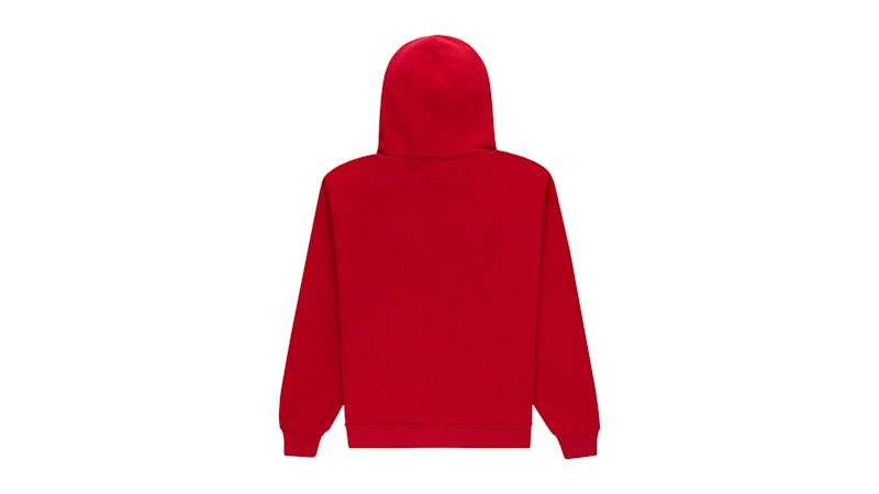 Sp5der OG Web V2 Hoodie Red Men's - SS25 - US