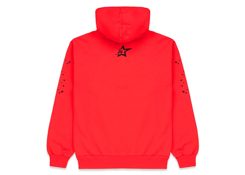 Sp5der P*NK V2 Hoodie Red Men's - SS24 - US