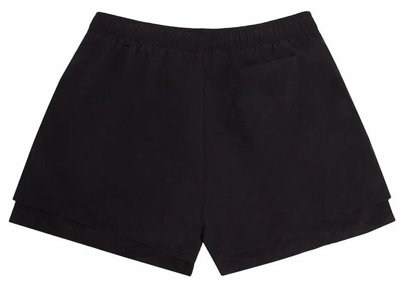 Sp5der Pro Double Layer Short Black Men's - SS24 - US