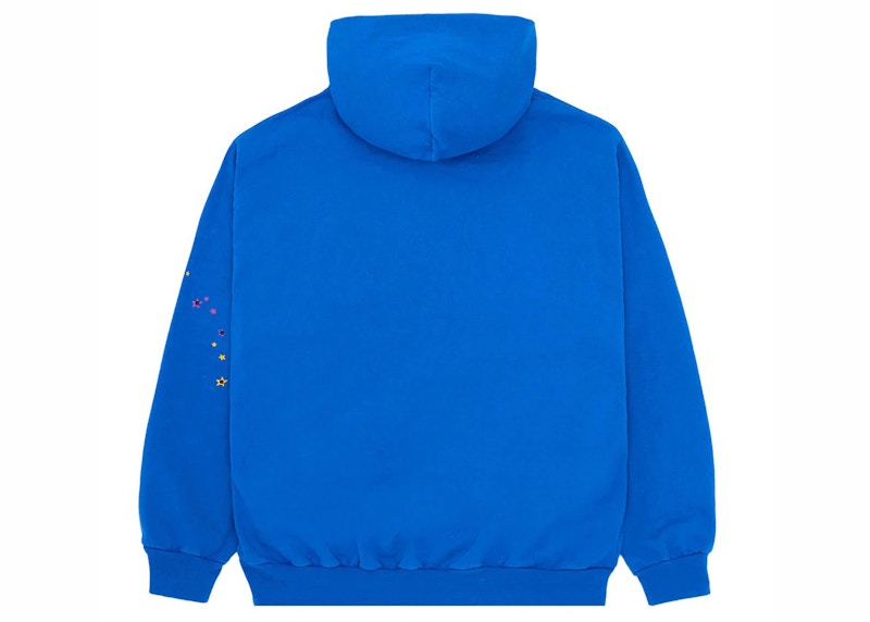 Sp5der TC Hoodie Blue Men's - SS23 - US