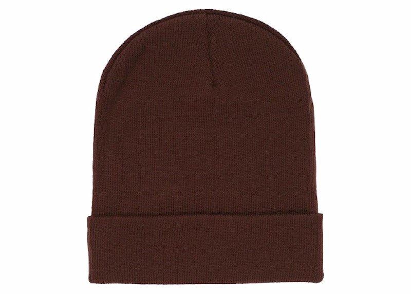 Sp5der Web Beanie Brown Men's - FW22 - US