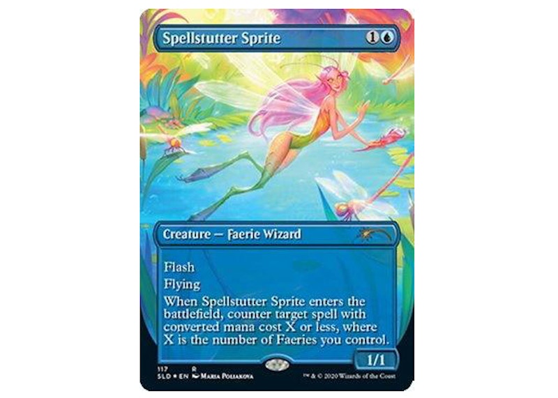 Spellstutter Sprite (Extended Art) (Foil) Magic: The Gathering TCG ...