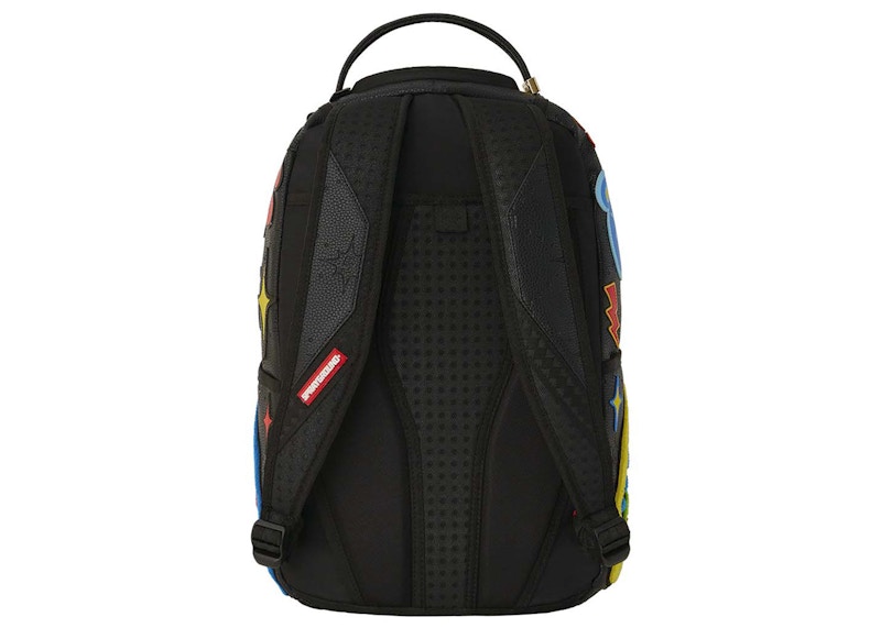Sprayground Colorful Money Bear Cheneille DLXSV Backpack Black/Green ...
