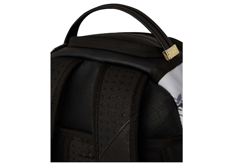 Sprayground Compton Cowboys Riding Alone Backpack Black/White - CN