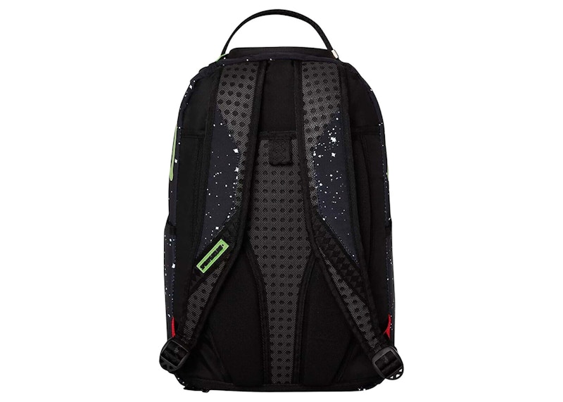 Sprayground Earth Day - Glow In The Dark Backpack Black - KR