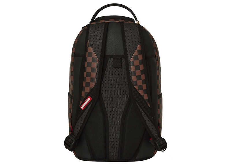 Sprayground Money Boys Gang Backpack Brown in Leather - JP