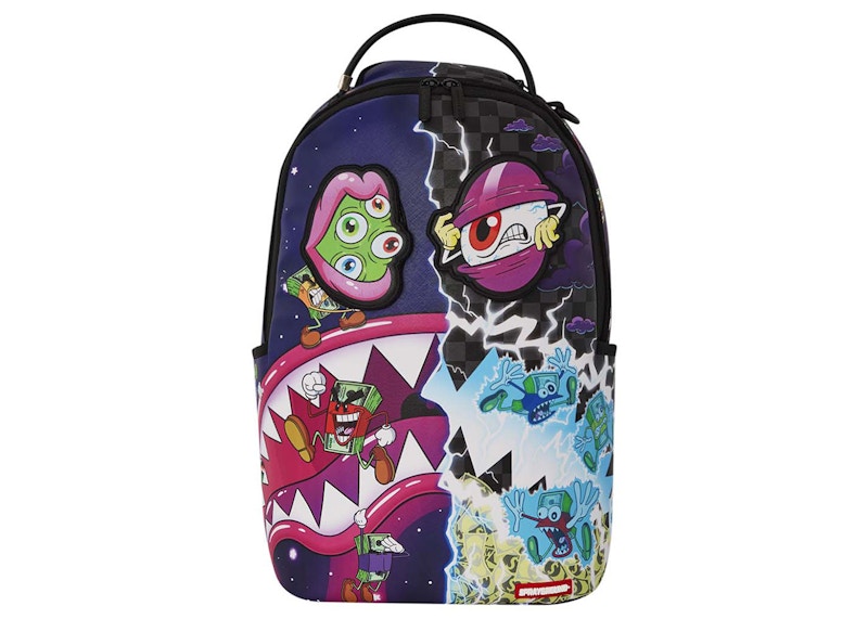 Sprayground Money Boys Split Crazy Eyes Backpack Multicolor - FW24 - CN