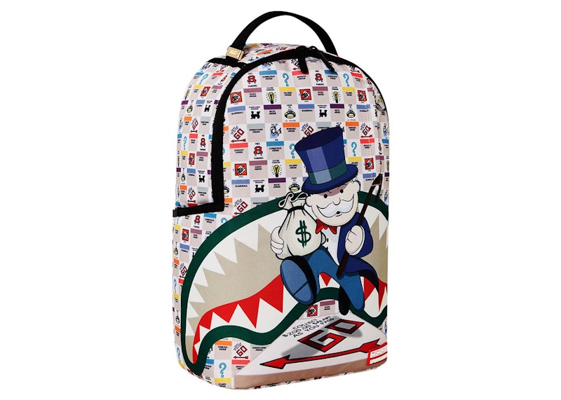 Sprayground Monopoly The Walk Backpack Multicolor in Leather - JP