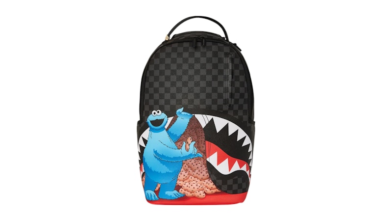 Sprayground Sesame Street Cookie Monster Snack Attack DLXSV Backpack ...