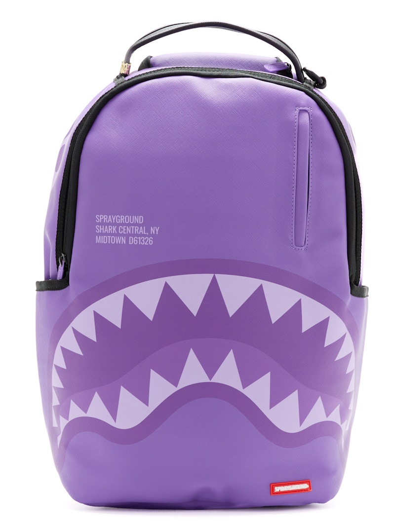 Sprayground Shark Central Purple Venom Backpack Multicolor - SS25 - US