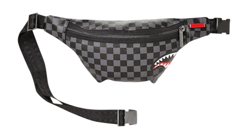 Sprayground Sharks In Paris (Black Checkered Edition) Crossbody ...