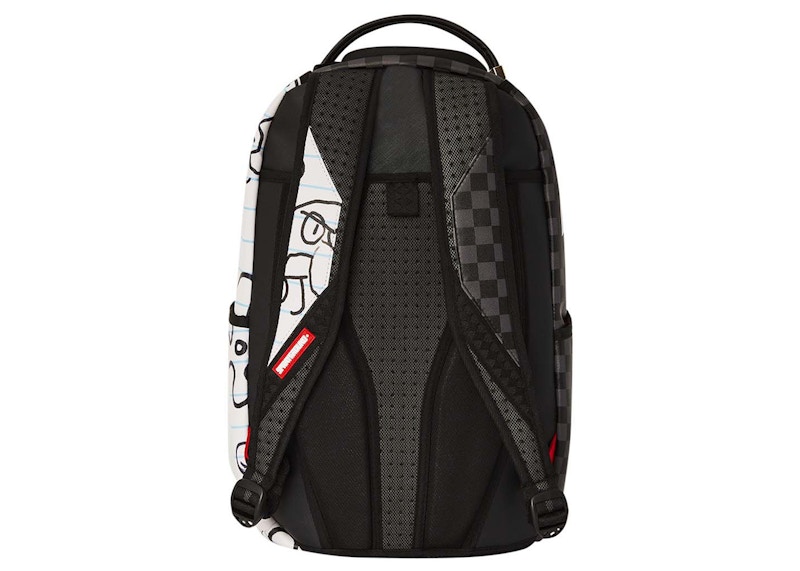Sprayground Sponge Bob Doodle Reveal Backpack Grey/White - FW24 - KR