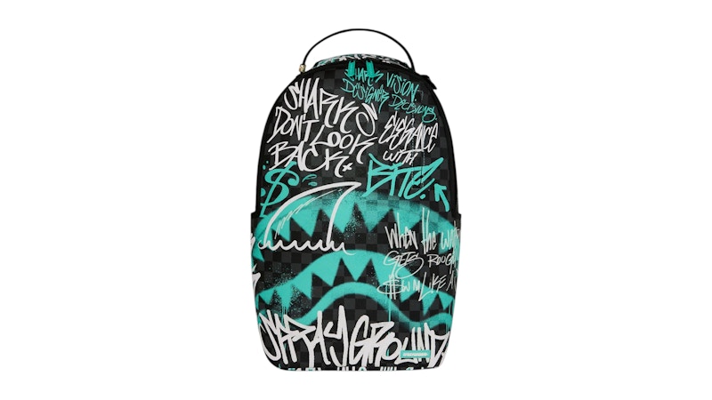 Sprayground Spray poetry III dlxsv Backpack Multicolor/water green - US