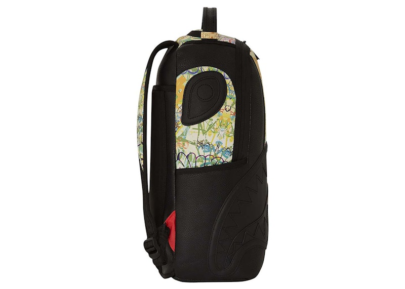 Sprayground Vivid Raceway Graffiti DLXSV Backpack Black/Multicolor in ...