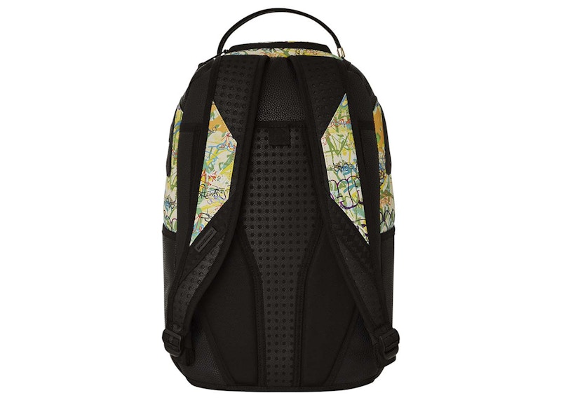 Sprayground Vivid Raceway Graffiti DLXSV Backpack Black/Multicolor ...