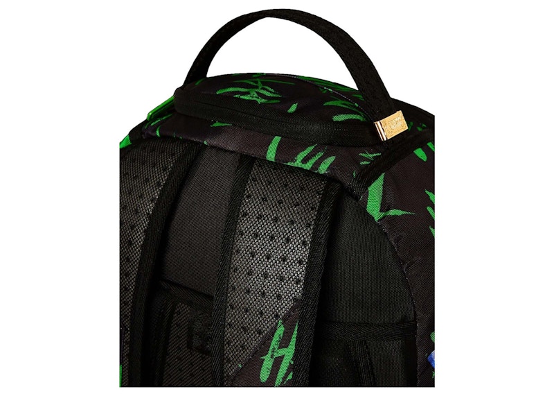 Sprayground x Batman Joker Hahahahaha Slime (DLXSR) Backpack Black ...