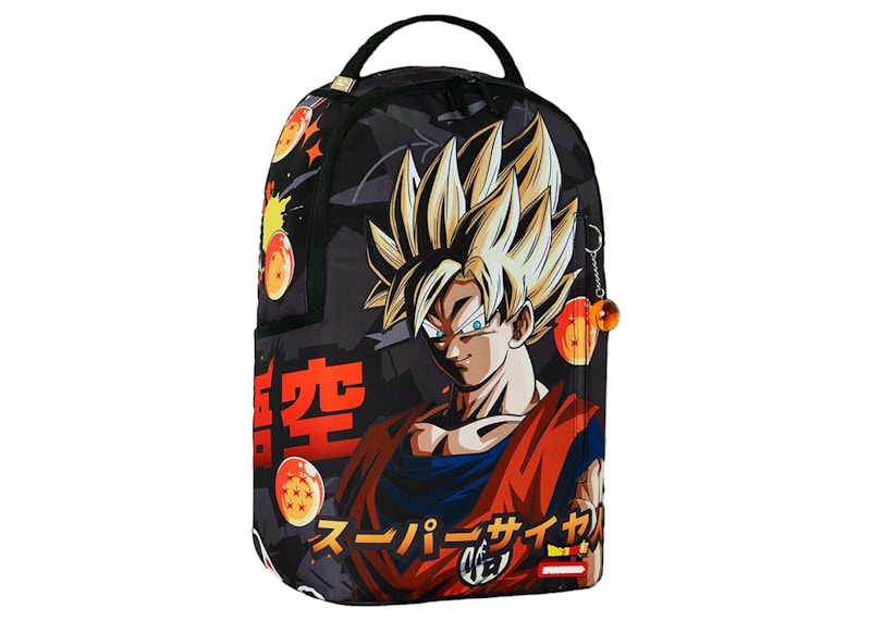 Sprayground x Dragon Ball Z Goku No Fear (DLXSR) Backpack Black/Red - JP