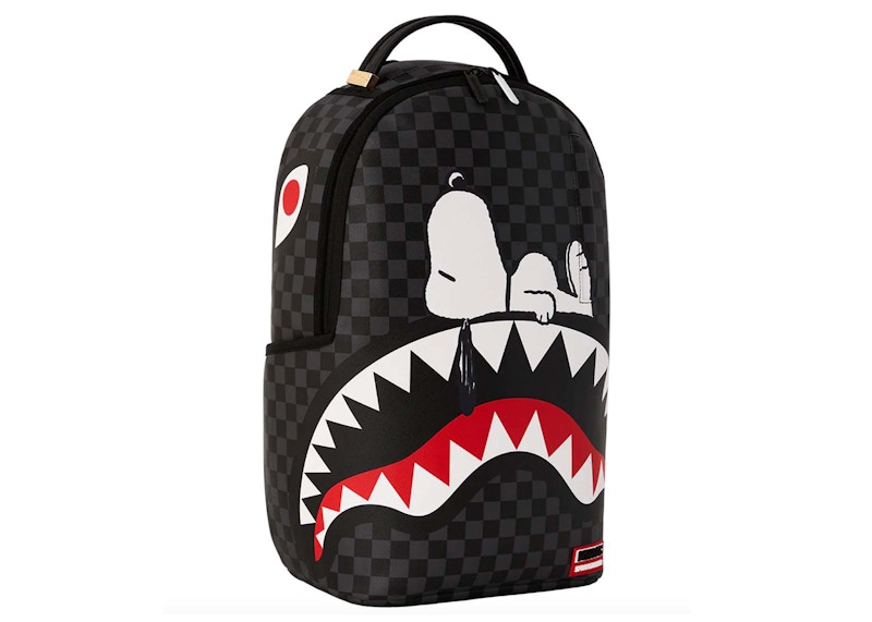 Sprayground x Peanuts Snoopy Sunday Chilling (DLXV) Backpack Black/Grey ...