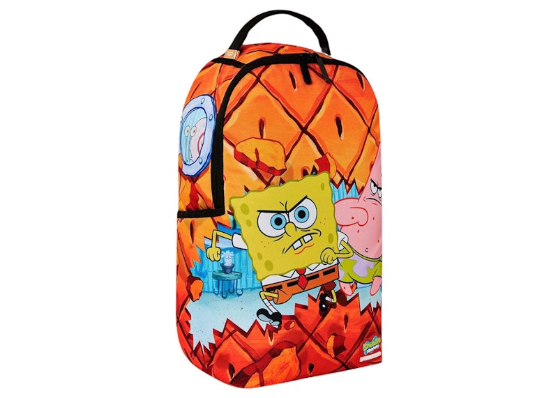 Sprayground x SpongeBob Don't Mess With SpongeBob (DLXSR) Backpack ...