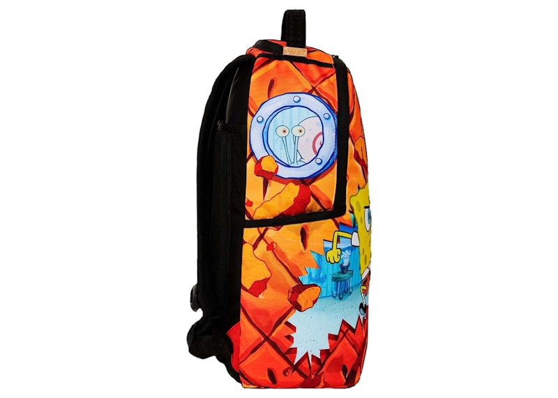 Sprayground x SpongeBob Don't Mess With SpongeBob (DLXSR) Backpack ...