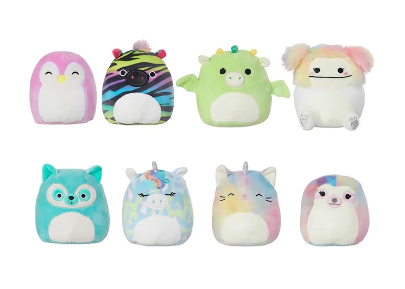 Squishmallow Fantasy and Wildlife #2 5" Mini Plush 8-Pack - US