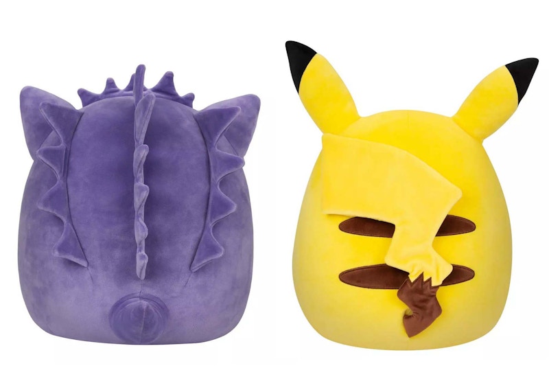Squishmallow Pokemon Gengar & Pikachu 14" Plush Set - SS23 - ES