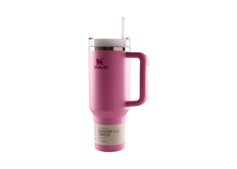 Stanley Flowstate Quencher 40oz Tumbler Peony in Stainless Steel - US