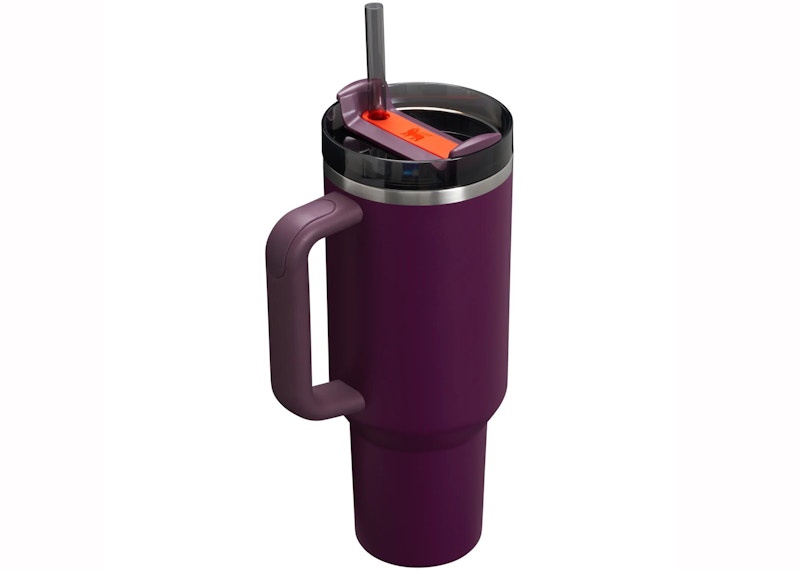Stanley Flowstate Quencher 40oz Tumbler Plum in Stainless Steel - US
