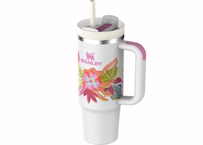 Stanley The Mother's Day Flowstate Quencher 30oz Tumbler Frost Tropic ...