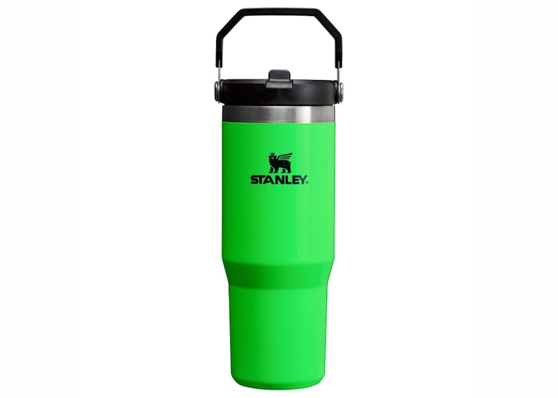Stanley The Neon Collection IceFlow Flip Straw 30oz Tumbler Neon Green ...