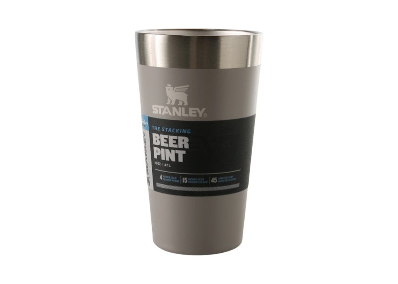 Stanley The Stay-Chill Stacking 16oz Pint Ash 2.0 in Stainless Steel - US