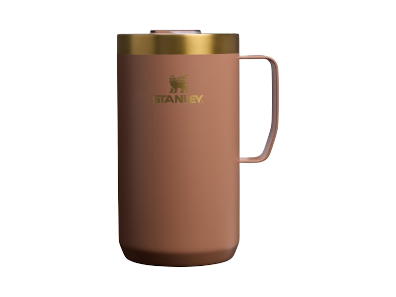 Stanley The Stay-Hot 24oz Camp Mug Mocha Latte in Stainless Steel - US