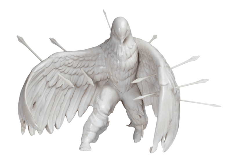 Staple x James Jean Mighty Jaxx Washizu (Bone) Figure - US