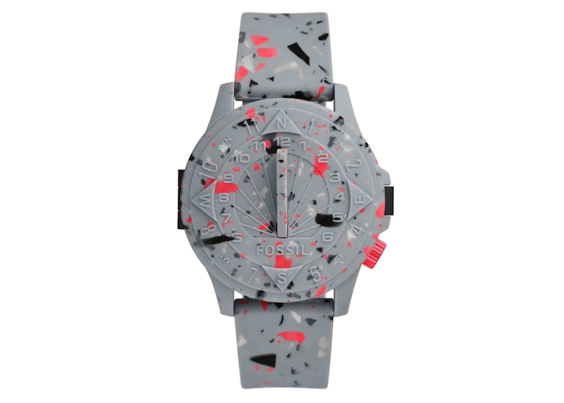 Staple x Fossil SUNDIAL/ 3 LE1144 44mm in Stainless Steel - US