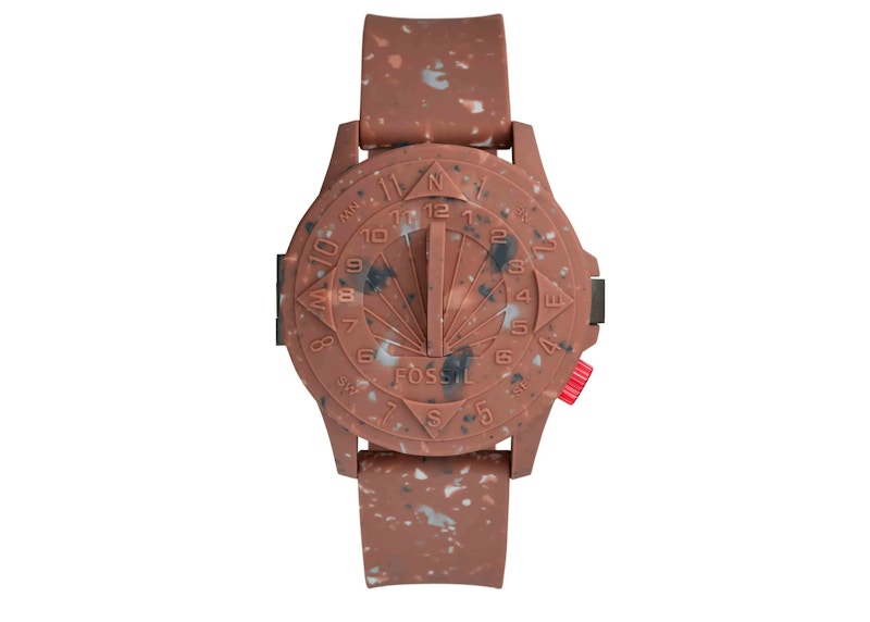 Staple x Fossil SUNDIAL/ 3 LE1146 44mm in Stainless Steel - US