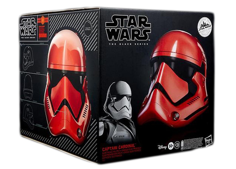 Hasbro Star Wars The Black Series Captain Cardinal Helmet - US