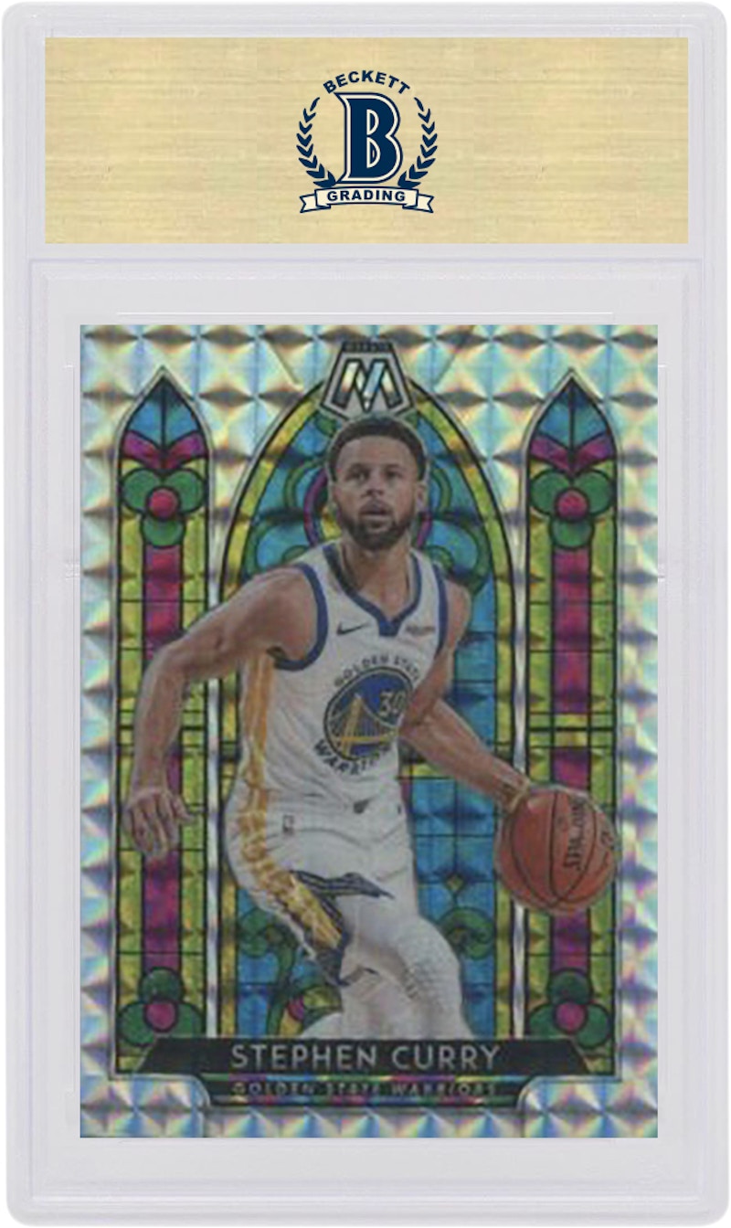 Stephen Curry 2019 Panini Mosaic Stained Glass #1 - 2019 - US