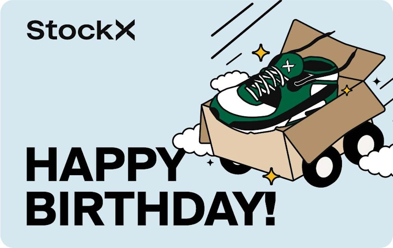 StockX Gift Card - Happy Birthday - GB