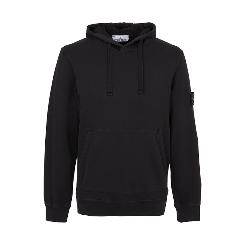 Stone Island Hood Sweatshirt Black Men's - US