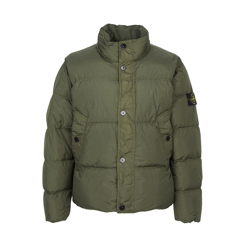Stone Island Padding Jumper Khaki Men's - US