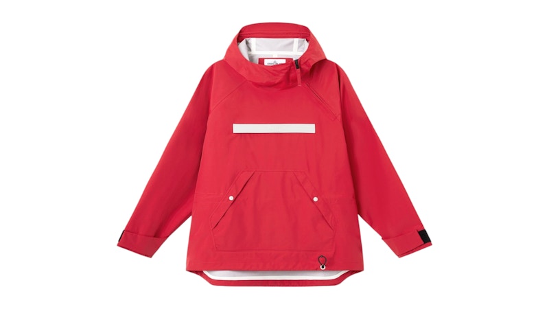 Stone Island Q100019 3L Performance Pertex Shield Marina Jacket Red Men ...