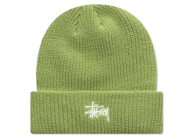 Stussy Basic Cuff Beanie Dark Mint Men's - US