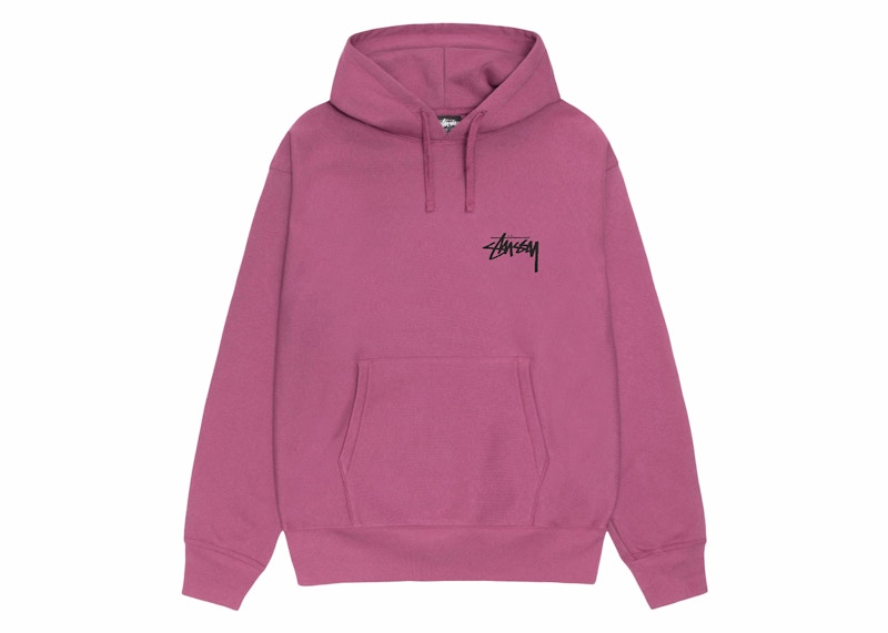 Stussy Cherries Hoodie Berry Men's - SS24 - US