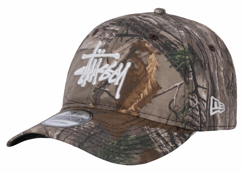 Stussy New Era 9Twenty Basic Strapback Real Tree Edge Men's - SS24 - US