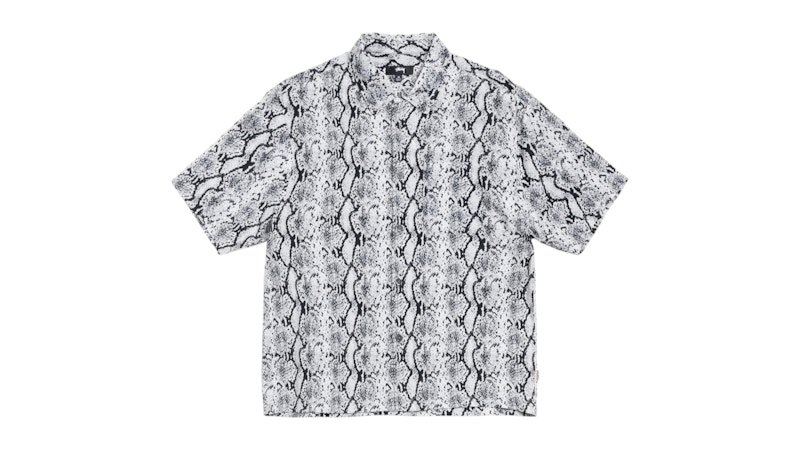 Stussy Python S/S Shirt Grey Men's - SS26 - US