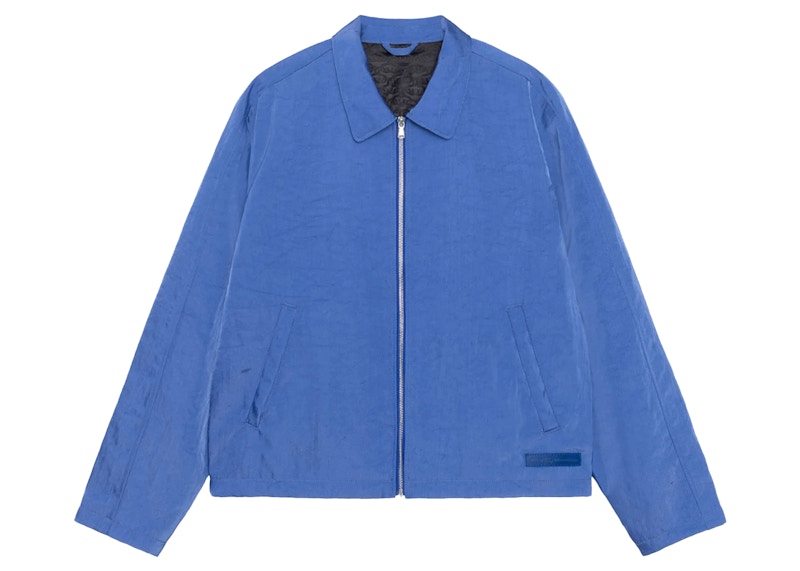 Stussy SS Link Nylon Club Jacket Royal Men's - FW24 - US