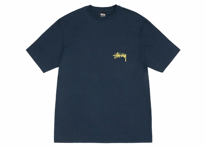 Stussy Shells Tee Navy Men's - SS24 - US