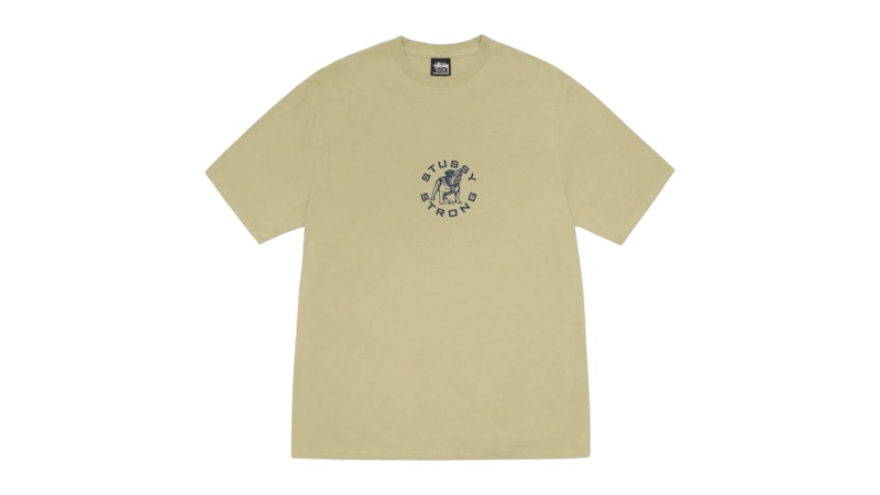 Stussy Strong Mac Pigment Dyed Tee Elm Men's - SS25 - US